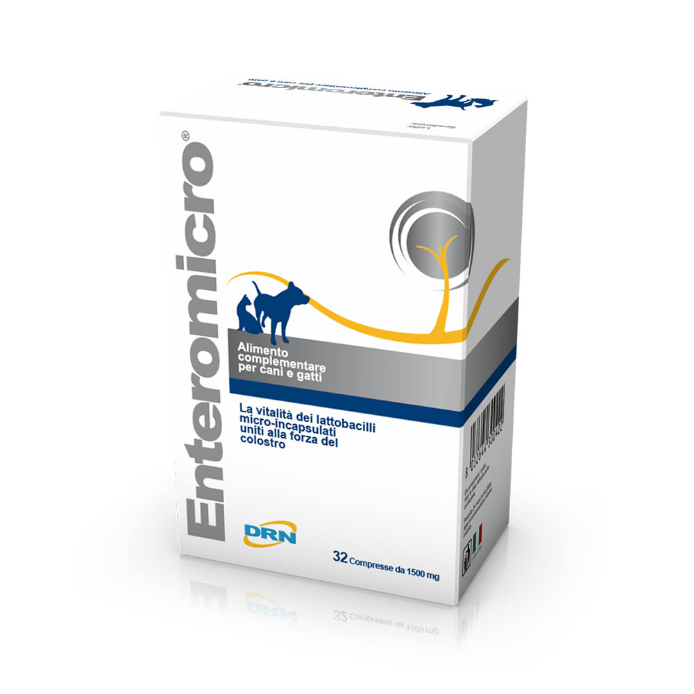 Enteromicro таблетки - комплекс от пре- и пробиотици за кучета и котки ...