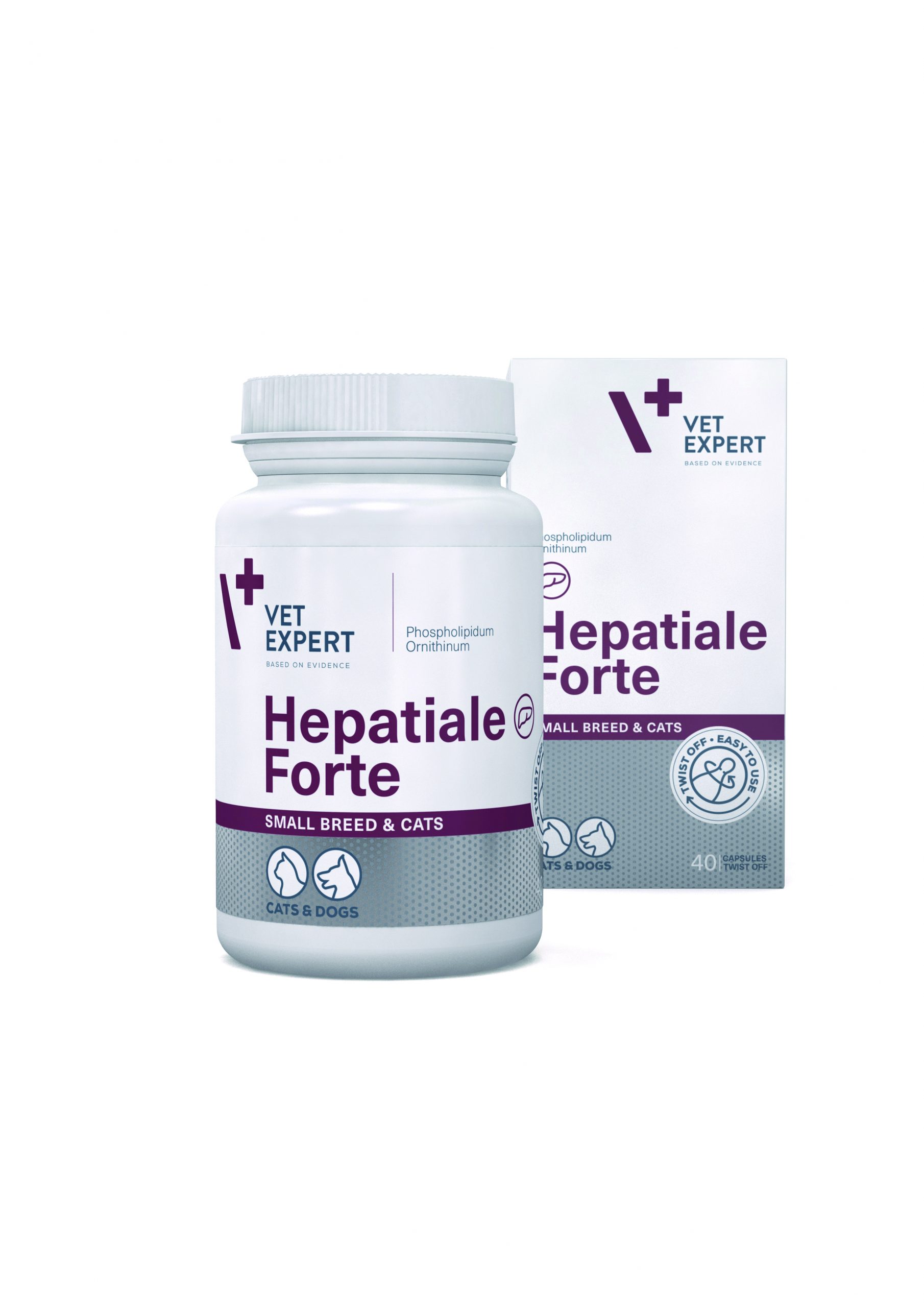Hepatiale Forte Small Breed 170 mg 40табл. - подпомага чернодробната ...