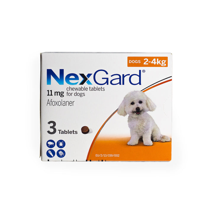 NexGard 2-4 кг - таблетка за външни паразити за куче - Pet Buddy