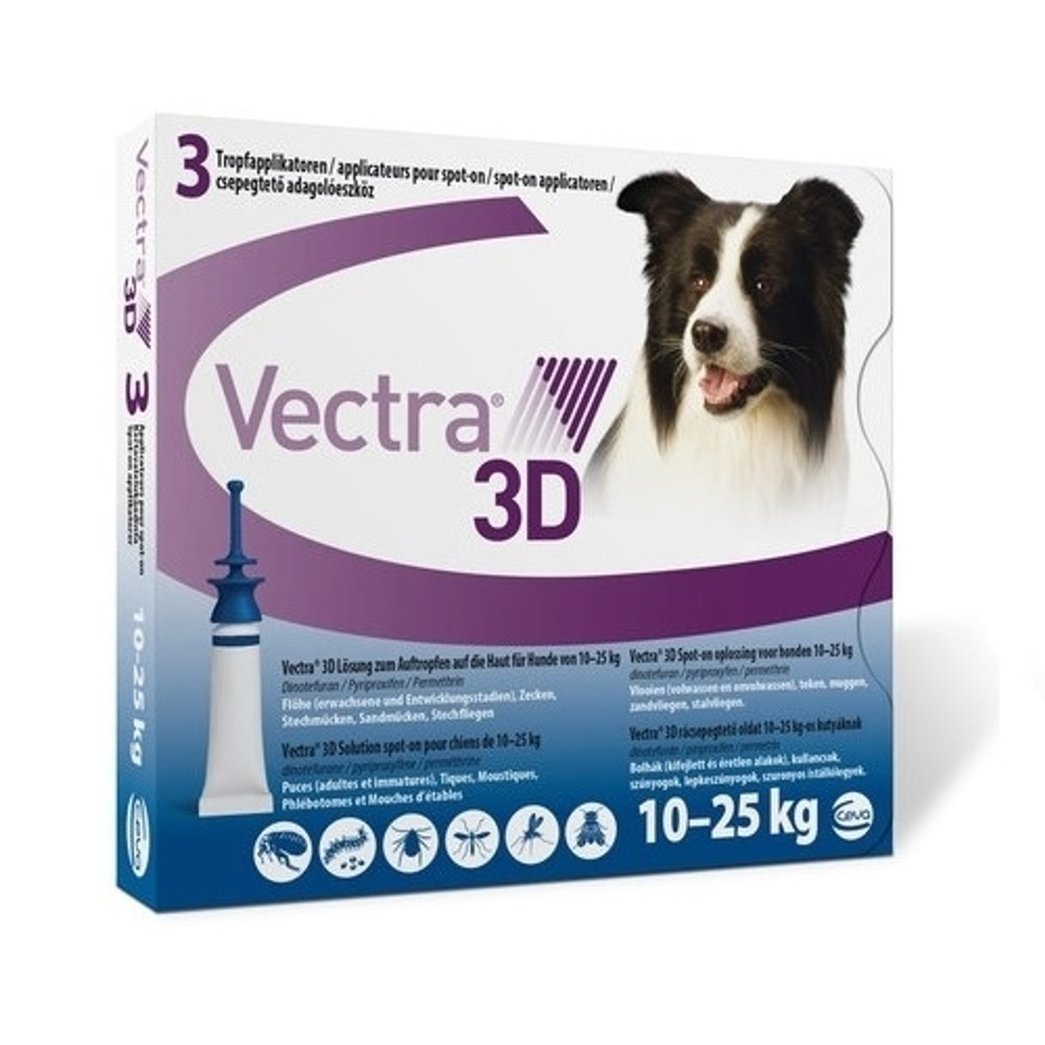 Vectra 3D - спот он форма за кучета от 10 до 25 кг - Pet Buddy